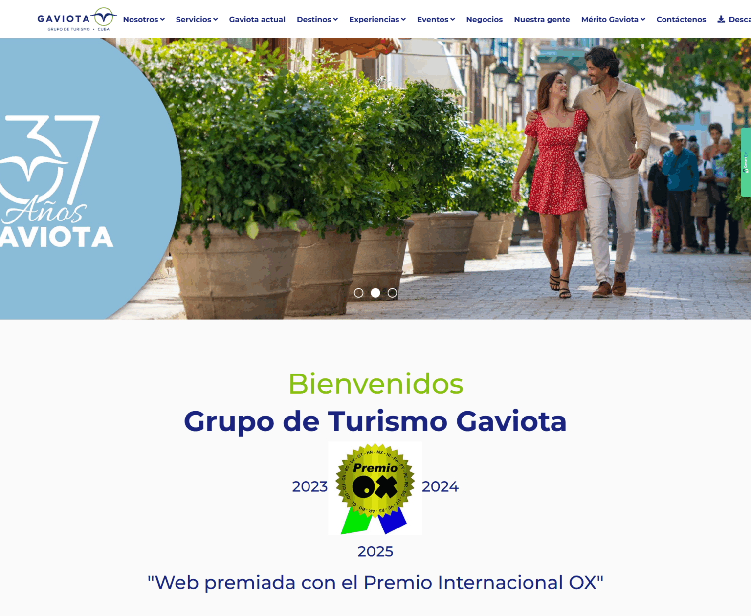 Grupo de Turismo Gaviota presenta renovado sitio web - Travel Trade ...